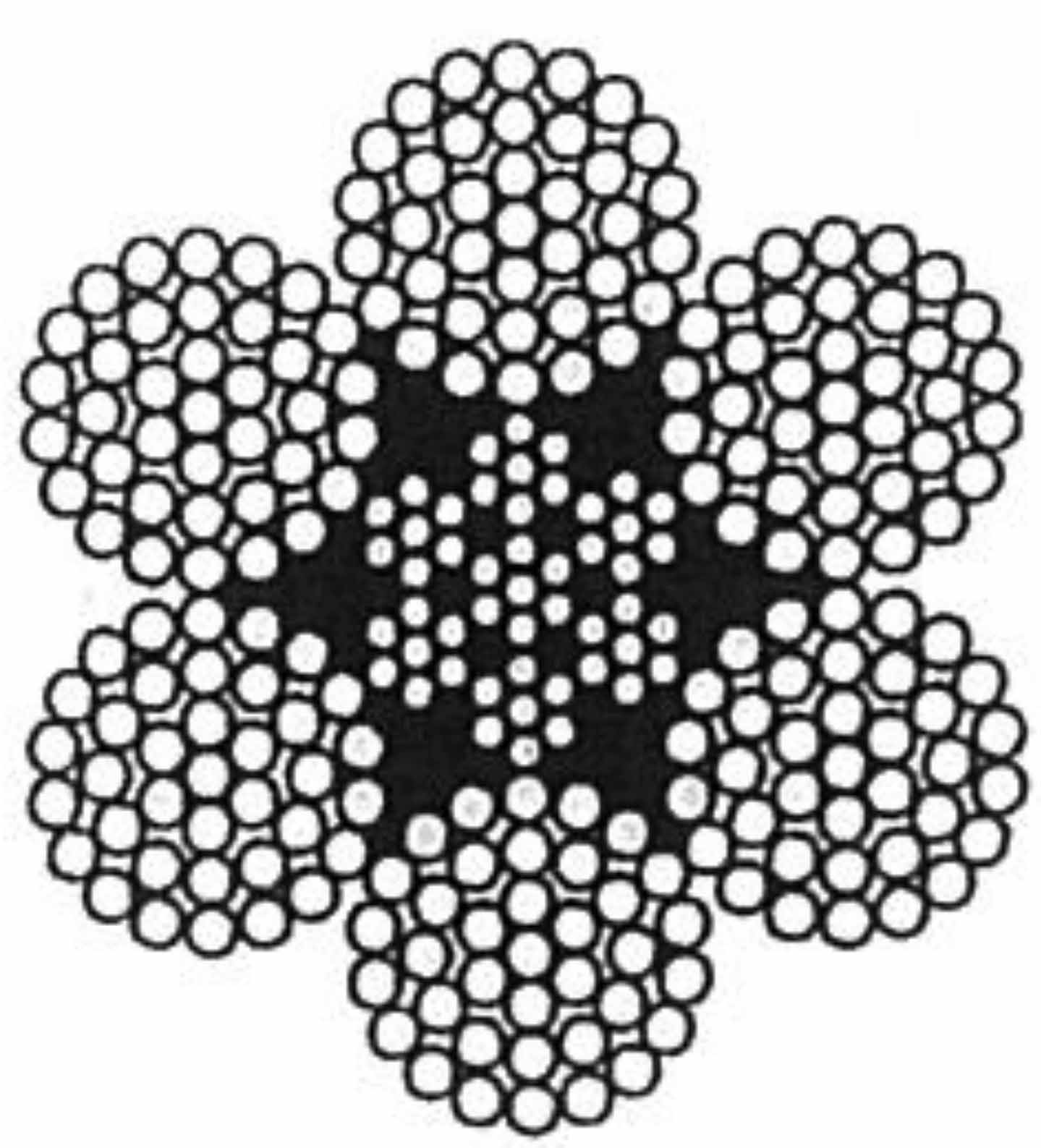 213130 ROPE WIRE GALV 6X37IWRC, JIS-B 28MM DIAX200MTR W/CERT | IMPA ...