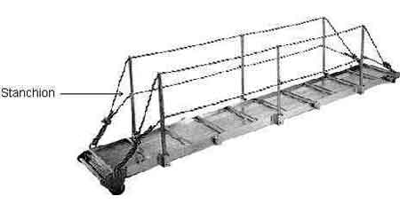 232072 HANDRAIL STANCHION&SOCKET FOR, STEEL WHARF LADDER WITH DETAIL ...