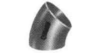 731433 ELBOW STEEL BUTT-WELDING 45DEG, LONG RADIUS H.P. SCH-80 200A ...