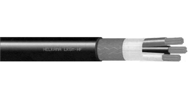 794340 CABLE HALOGEN-FREE ARMOURED, LKSM-HF 0.6/1KV 2.5MM2X3C 21A ...
