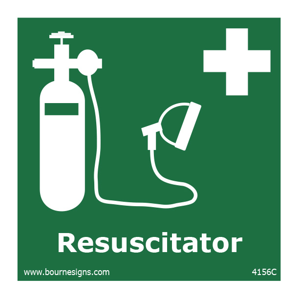 334156 SAFETY SIGN RESUSCITATOR, 150X150MM | IMPA Code Search by ShipServ